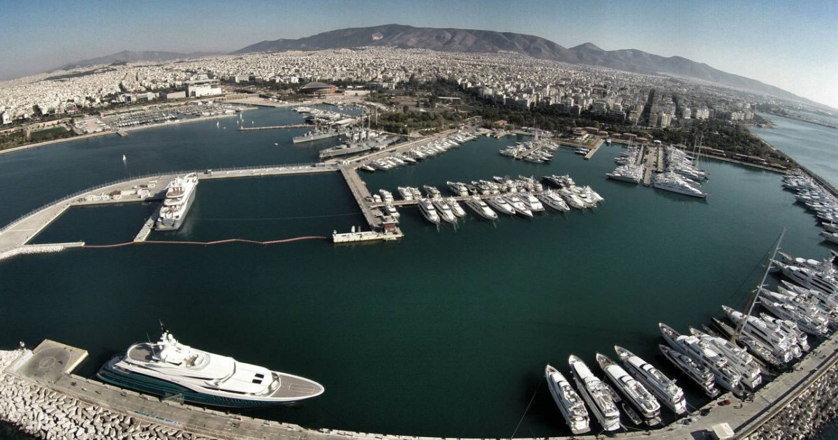 Αεροφωτογραφίες από τη μαρίνα του Φλοίσβου - CNN.gr