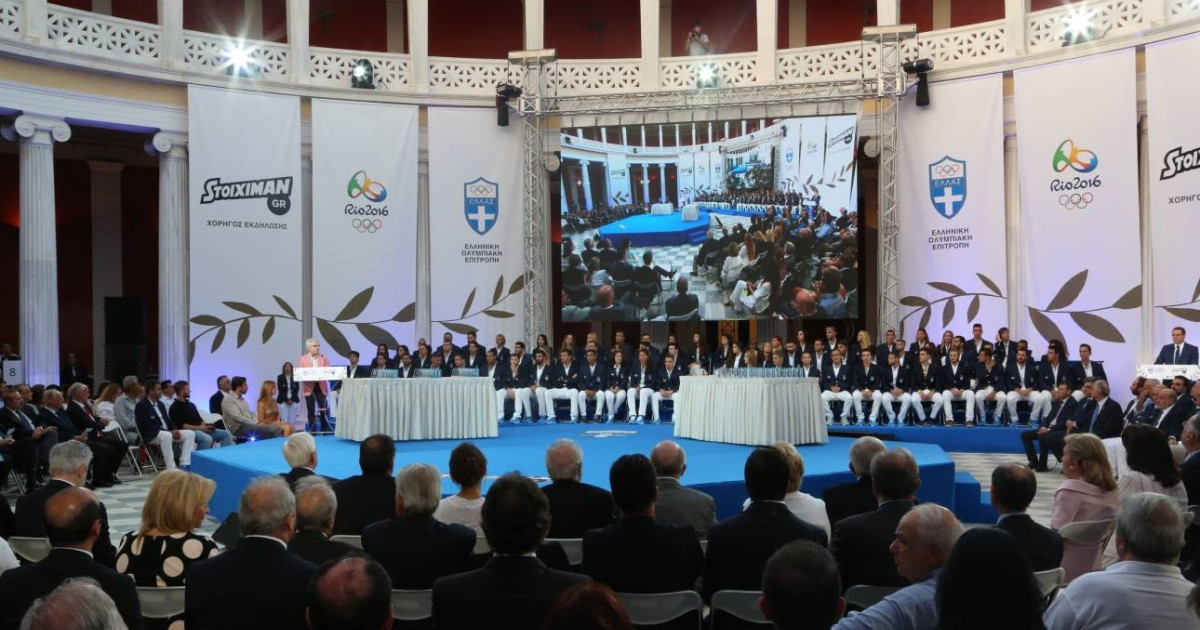 Η πολιτεία τίμησε την Ελληνική Ολυμπιακή Ομάδα - CNN.gr