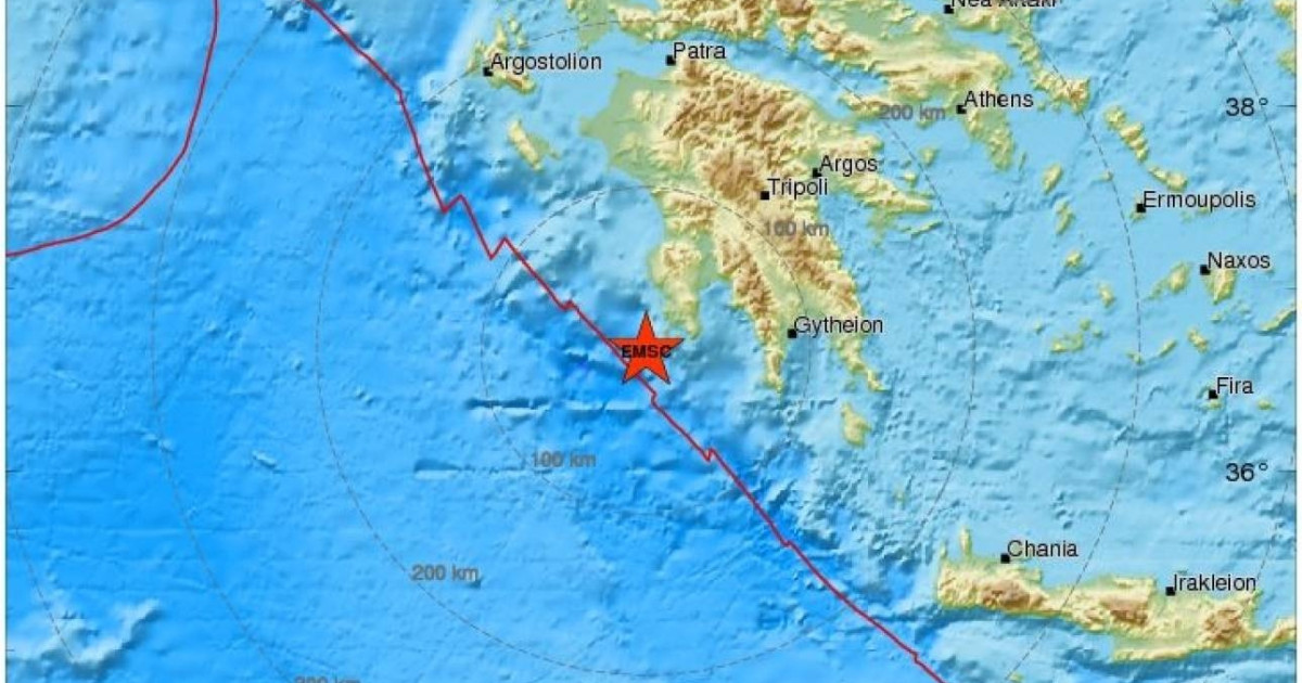 Σεισμική δόνηση στην Πελοπόννησο - CNN.gr