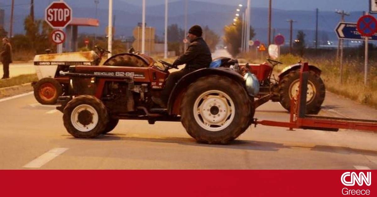 Στην αερογέφυρα Πετροπόρου τα τρακτέρ των αγροτών - CNN.gr