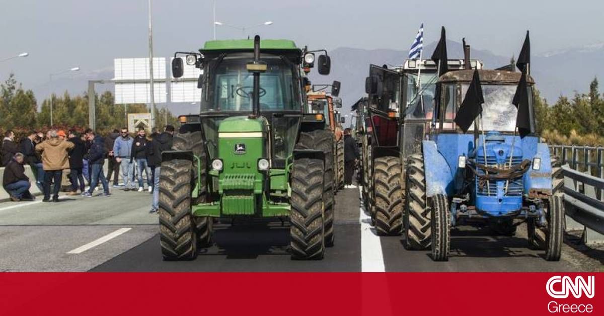 Μπλόκα αγροτών: Κλειστή επ΄αόριστον η Αθηνών-Θεσσαλονίκης - CNN.gr