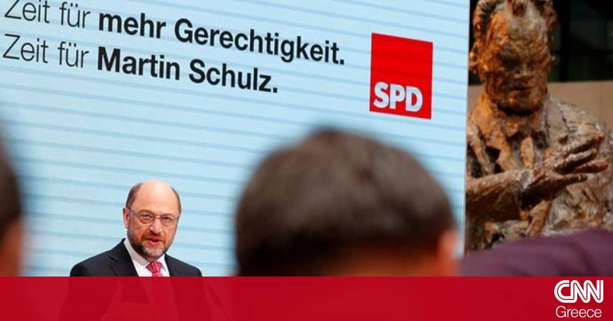 Γερμανία: Για πρώτη φορά το SPD προηγείται των Χριστιανοδημοκρατών - CNN.gr