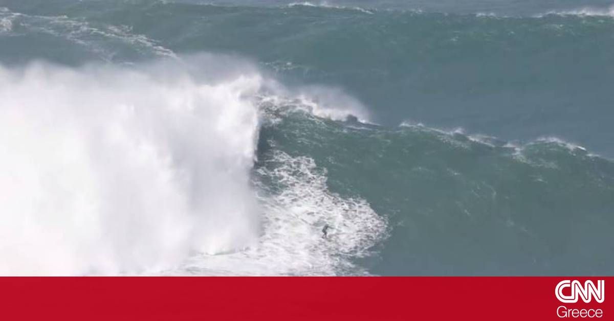Δαμάζοντας για 35 δευτερόλεπτα τα πιο δύσκολα κύματα στον κόσμο (vid ...