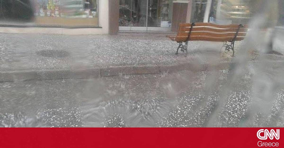 Έντονη χαλαζόπτωση στην Ξάνθη (pics&vid) - CNN.gr