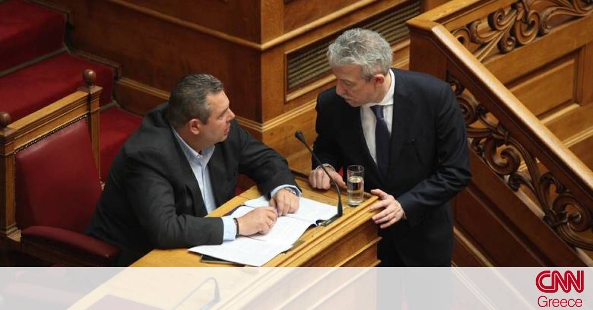 Παρέμβαση Κοντονή για την υπόθεση Καμμένου - CNN.gr