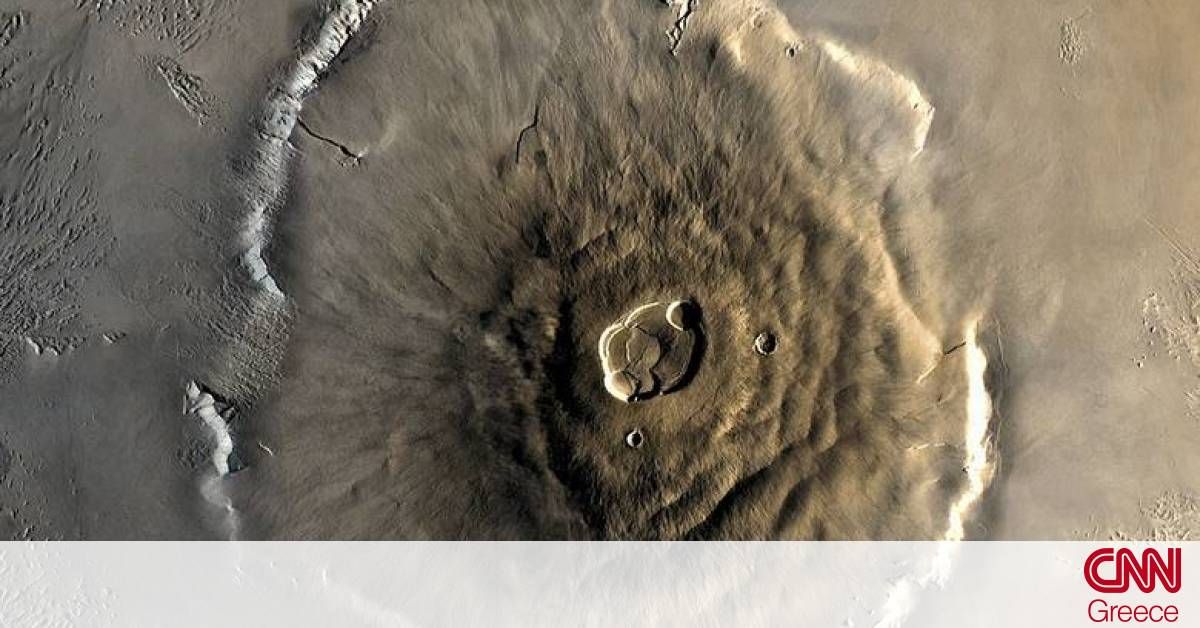 Το μεγαλύτερο βουνό στο ηλιακό σύστημα είναι ο Όλυμπος και βρίσκεται ...