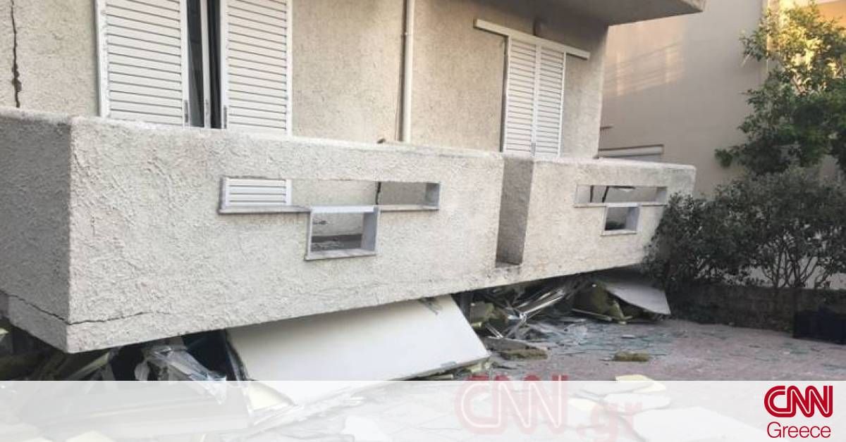 Σεισμός στα Δωδεκάνησα: Πολυκατοικία κατέρρευσε - Ο πρώτος όροφος έγινε ...