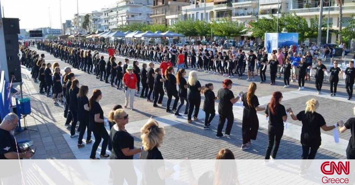 Καλαματιανός χορός για... ρεκόρ Γκίνες (pics&vid) - CNN.gr