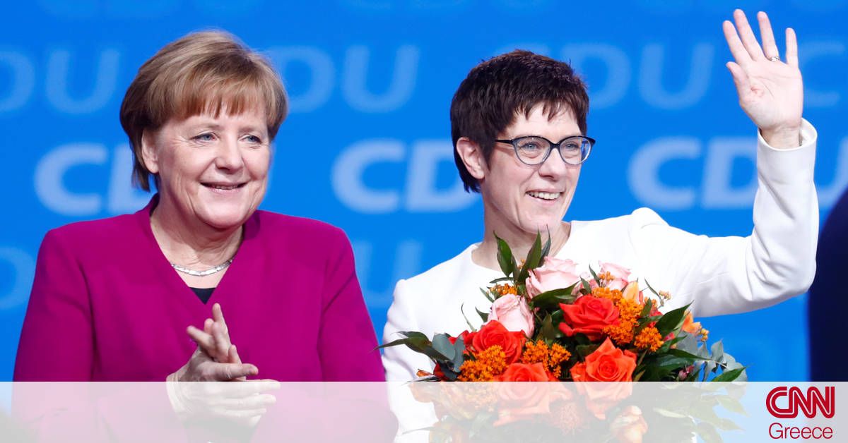 Η Ανεγκρέτ Κραμπ-Καρεμπάουερ είναι η νέα γ.γ. του CDU - CNN.gr