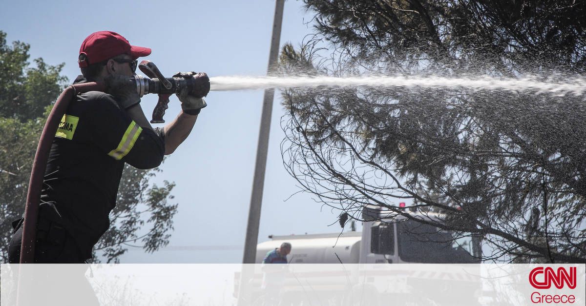 Καλύτερη η εικόνα της φωτιάς στο Άλσος Συγγρού - CNN.gr