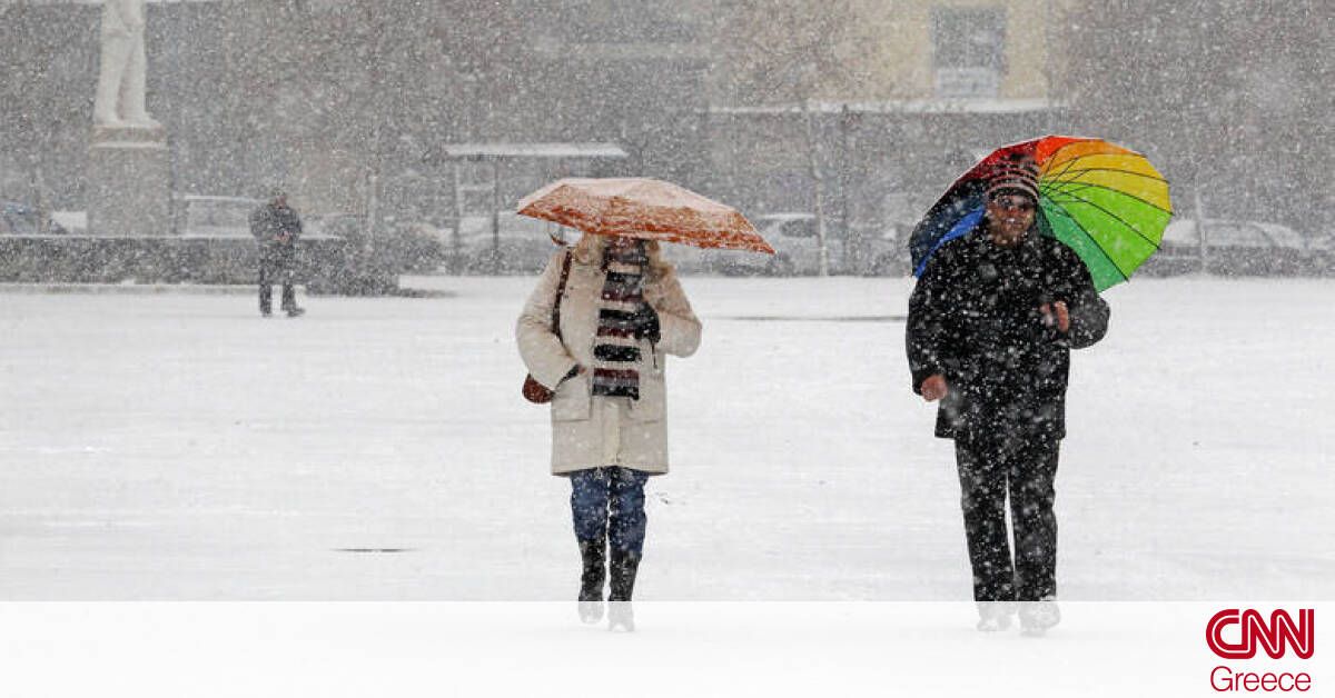 Ραγδαία επιδείνωση του καιρού με χιόνια, καταιγίδες και κατακόρυφη ...