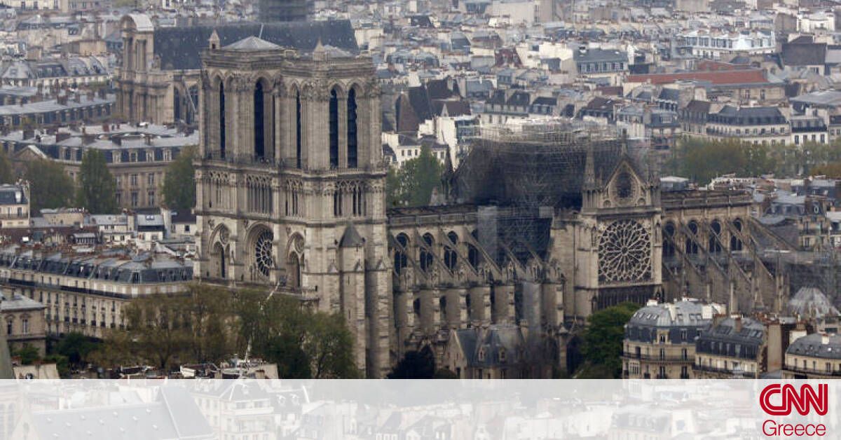 Παναγία των Παρισίων: Οι εργασίες αποκατάστασης μπορεί να διαρκέσουν ...