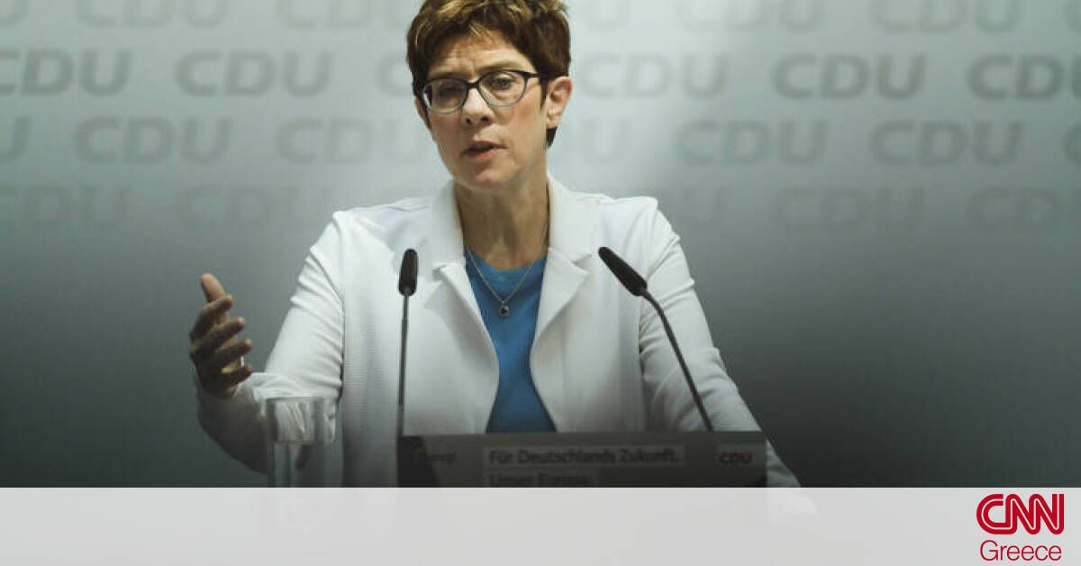 Καρενμπάουερ: Τo CDU έτοιμο να ανταποκριθεί στις κυβερνητικές του ευθύνες - CNN.gr