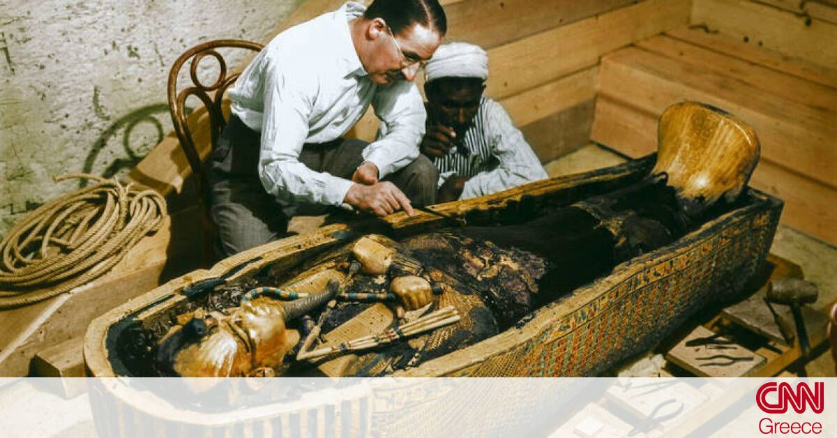 Η ανακάλυψη του τάφου του Τουταγχαμών ξαναζωντανεύει με… χρώμα - CNN.gr