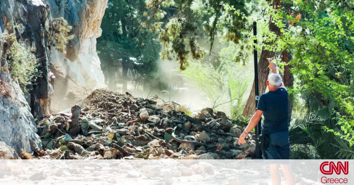 Ναύπλιο: Μεγάλη κατολίσθηση στην πολυσύχναστη παραλία της Αρβανιτιάς ...
