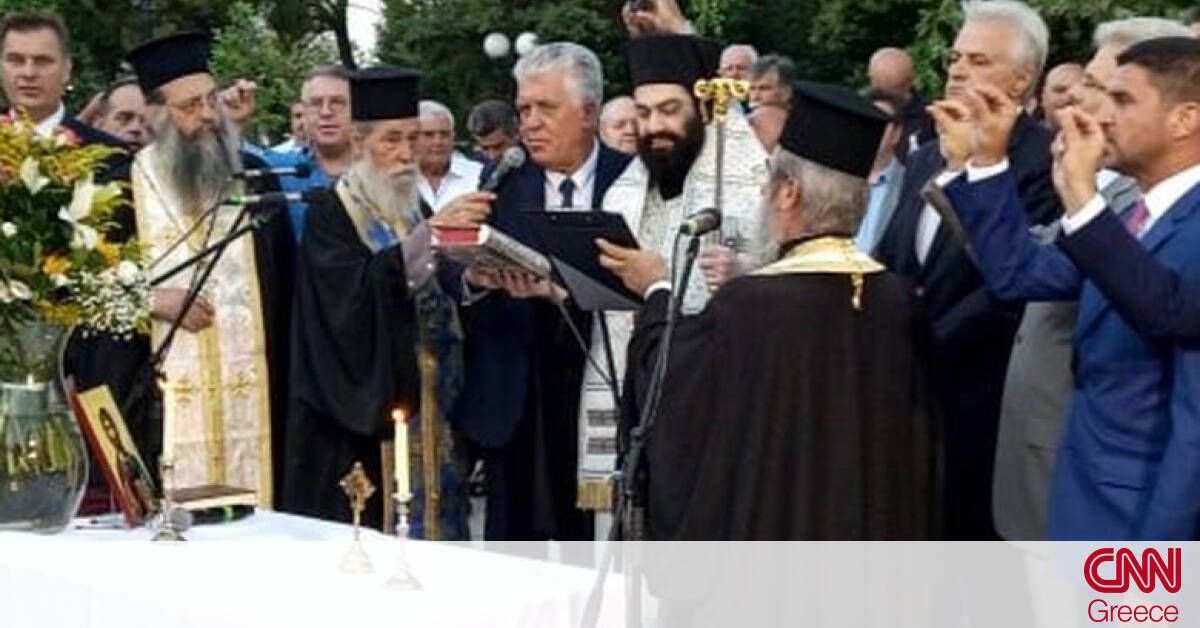 Ορκίστηκε Δήμαρχος Αγίας Παρασκευής ο Βασίλης Ζορμπάς - CNN.gr