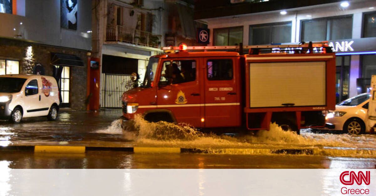 Κακοκαιρία: Προβλήματα στην Ηγουμενίτσα – Πλημμύρισαν δρόμοι - CNN.gr