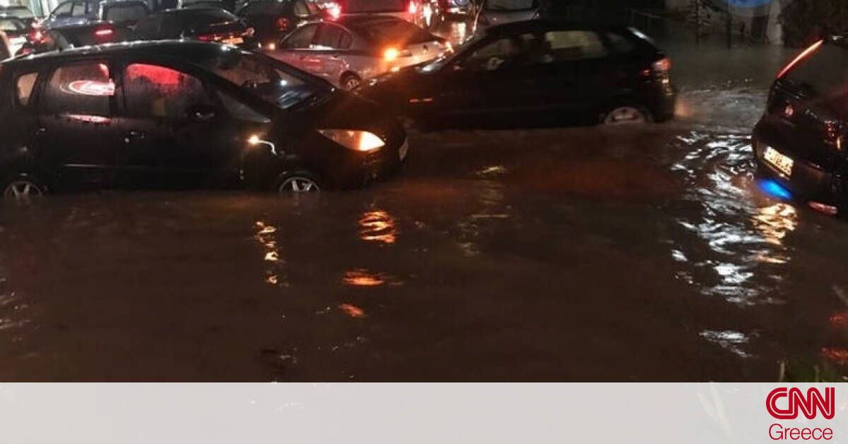 Στο έλεος της κακοκαιρίας η Ρόδος: Διακοπές ρεύματος και δρόμοι ποτάμια ...