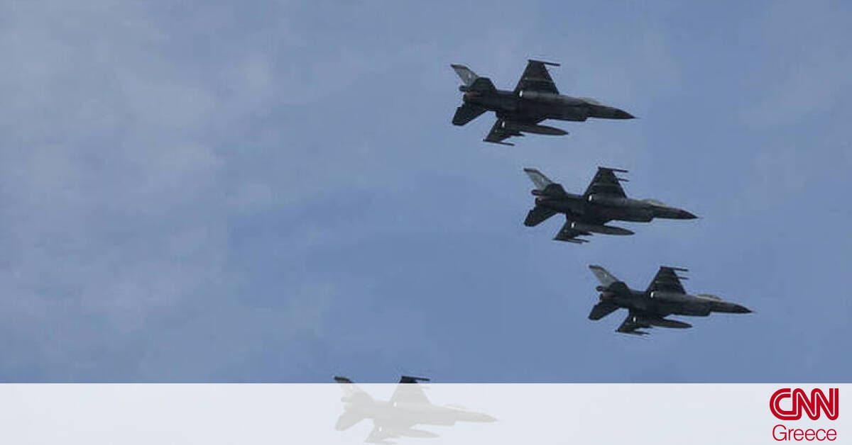 Τουρκικά F-16 πάνω από Οινούσσες και Παναγιά - CNN.gr
