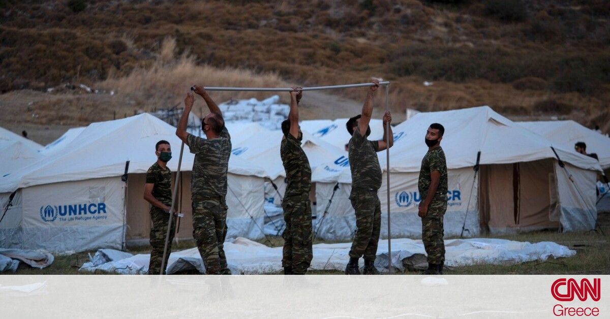 Μυτιλήνη: Άνοιξε η δομή στο Καρά Τεπέ - Συνεχίζεται η κρίση - CNN.gr