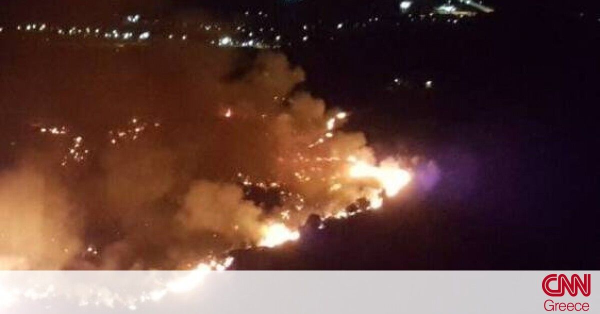 Μεγάλη φωτιά στην Πάτρα - CNN.gr