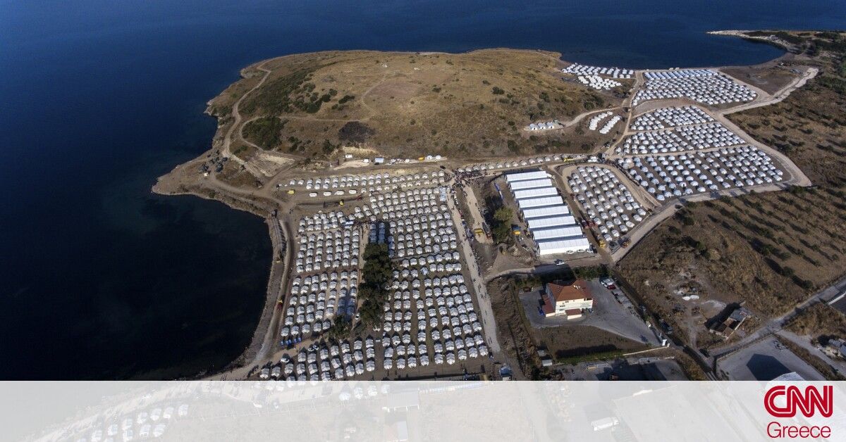 Μυτιλήνη: 9.000 αιτούντες άσυλο στη νέα δομή του Καρά Τεπέ - CNN.gr