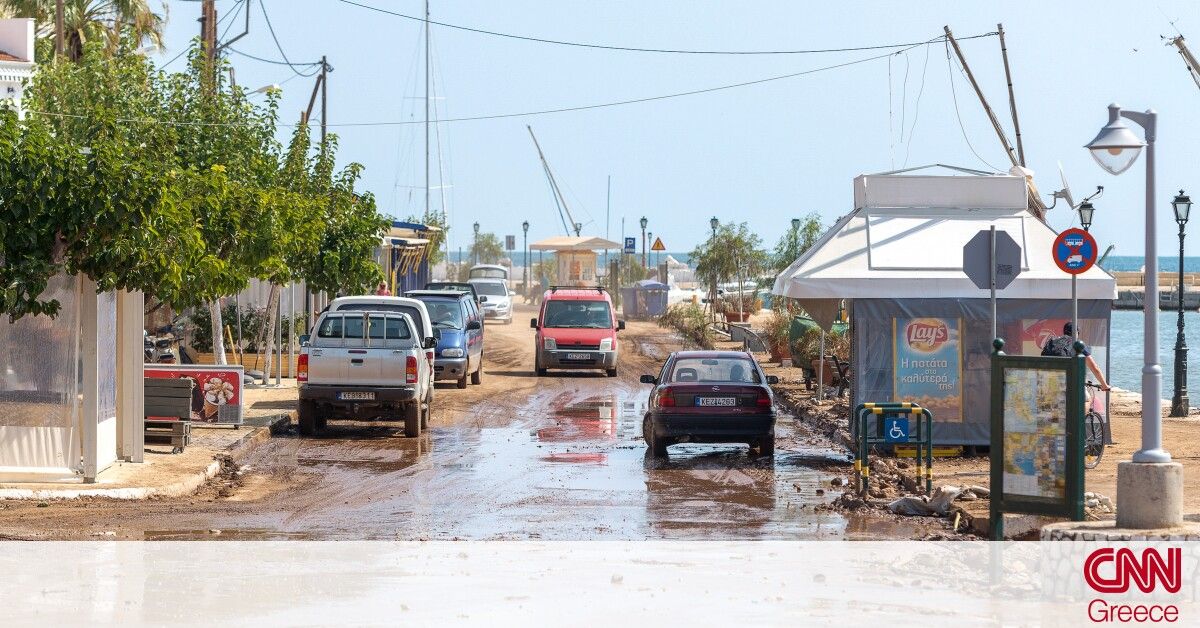 Σφορδή κακοκαιρία έπληξε την Κέρκυρα - Σε ισχύ το έκτακτο δελτίο - CNN.gr