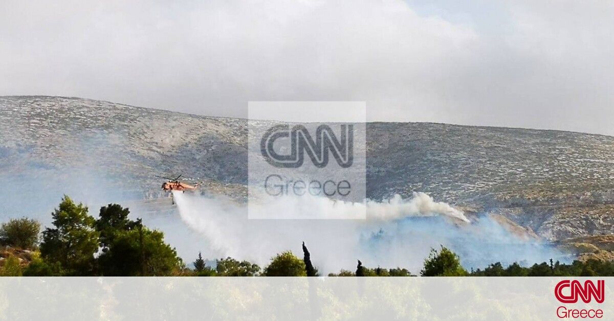 Νέος συναγερμός στην Πυροσβεστική: Φωτιά στο Βύρωνα - CNN.gr