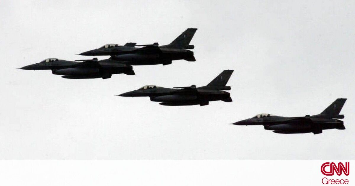 Πτήση τουρκικών F-16 πάνω από Οινούσσες και Παναγιά - CNN.gr