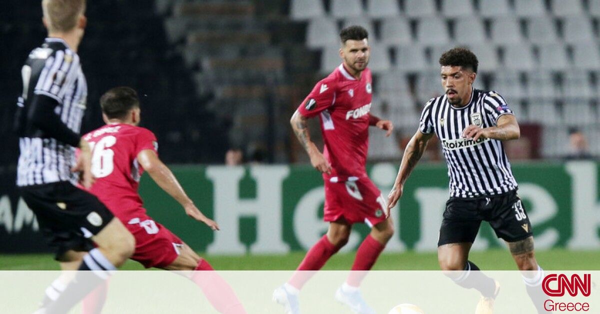 ΠΑΟΚ - Ομόνοια 1-1: Στραβοπάτημα στην πρεμιέρα του Europa League - CNN.gr