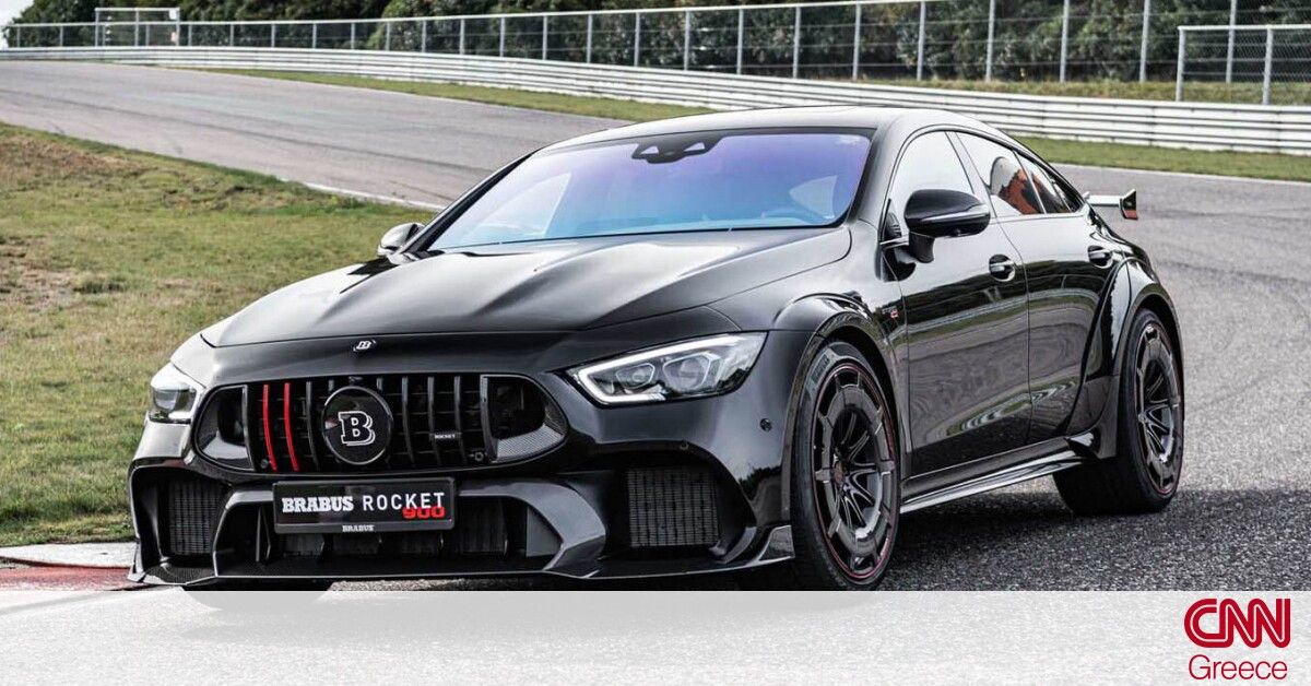 Η Rocket των 900 ίππων της Brabus δεν είναι πύραυλος μόνο κατ’ όνομα ...