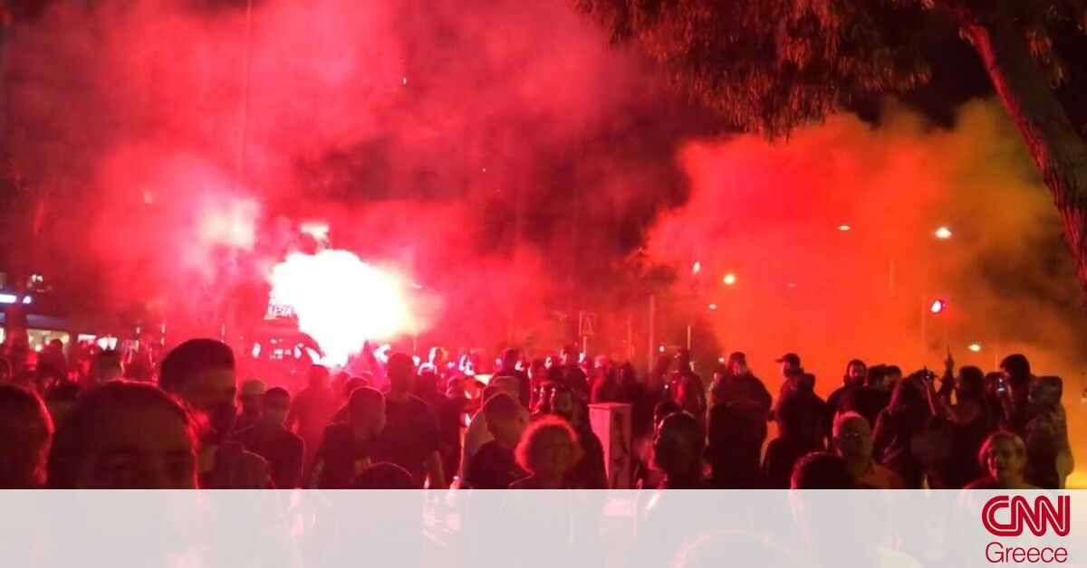 Επεισόδια στη Λεμεσό: Φωτιές, ζημιές και τραυματίες σε συγκέντρωση ...