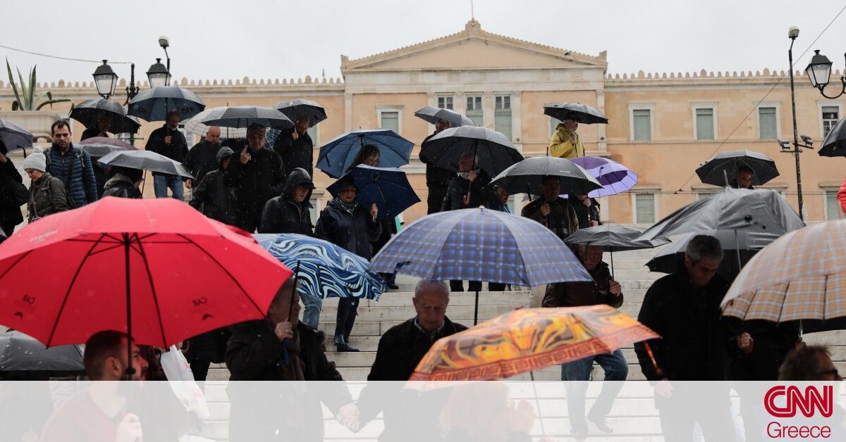 Καιρός: Βροχές και επιπλέον πτώση της θερμοκρασίας την Τετάρτη - CNN.gr