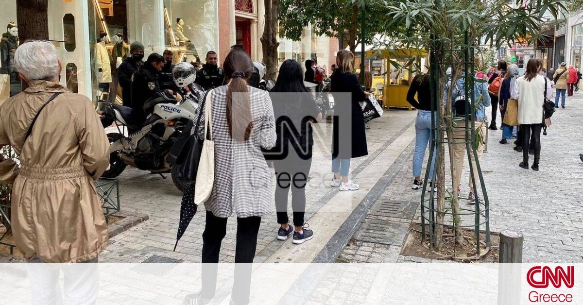 Τελευταία ψώνια πριν το lockdown: Ουρές σε κομμωτήρια και καταστήματα ...