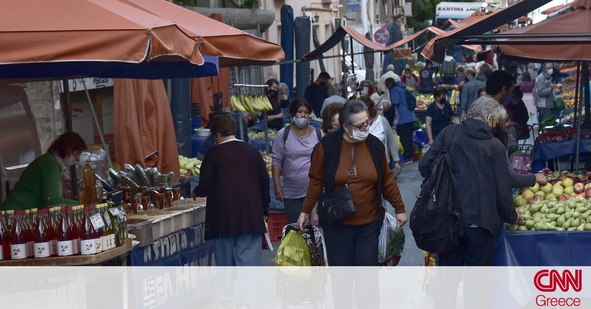 Lockdown: Σαρωτικοί έλεγχοι - Πρόστιμο 18.000 ευρώ σε λαϊκή αγορά - CNN.gr