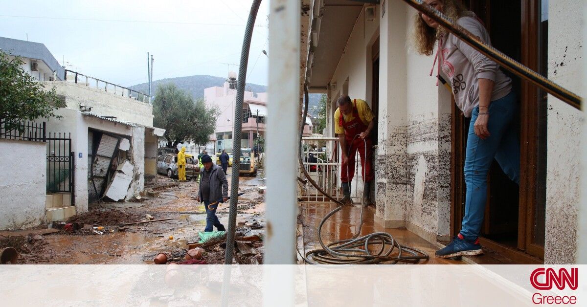 Κρήτη: Οι κάτοικοι μετρούν πληγές - Μεγάλες οι καταστροφές σε Χερσόνησο ...