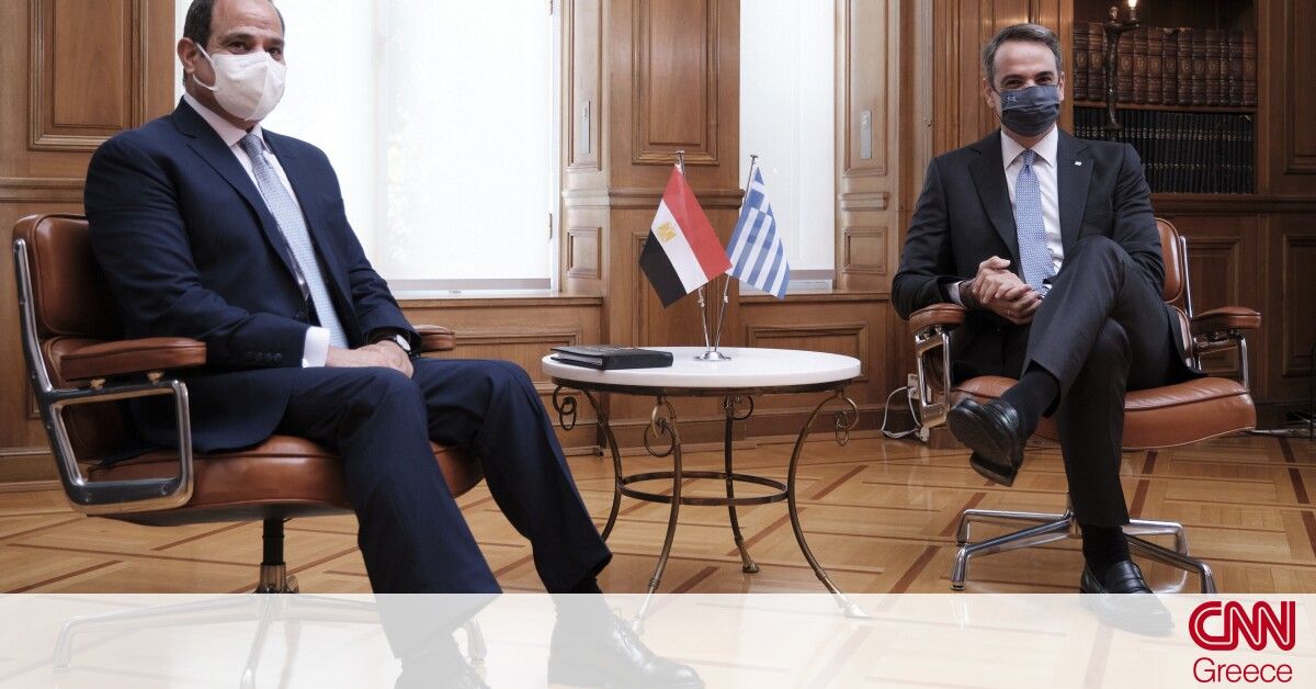 Δηλώσεις Μητσοτάκη - Αλ Σίσι: Θεμέλιο σταθερότητας η τριμερής Ελλάδας ...