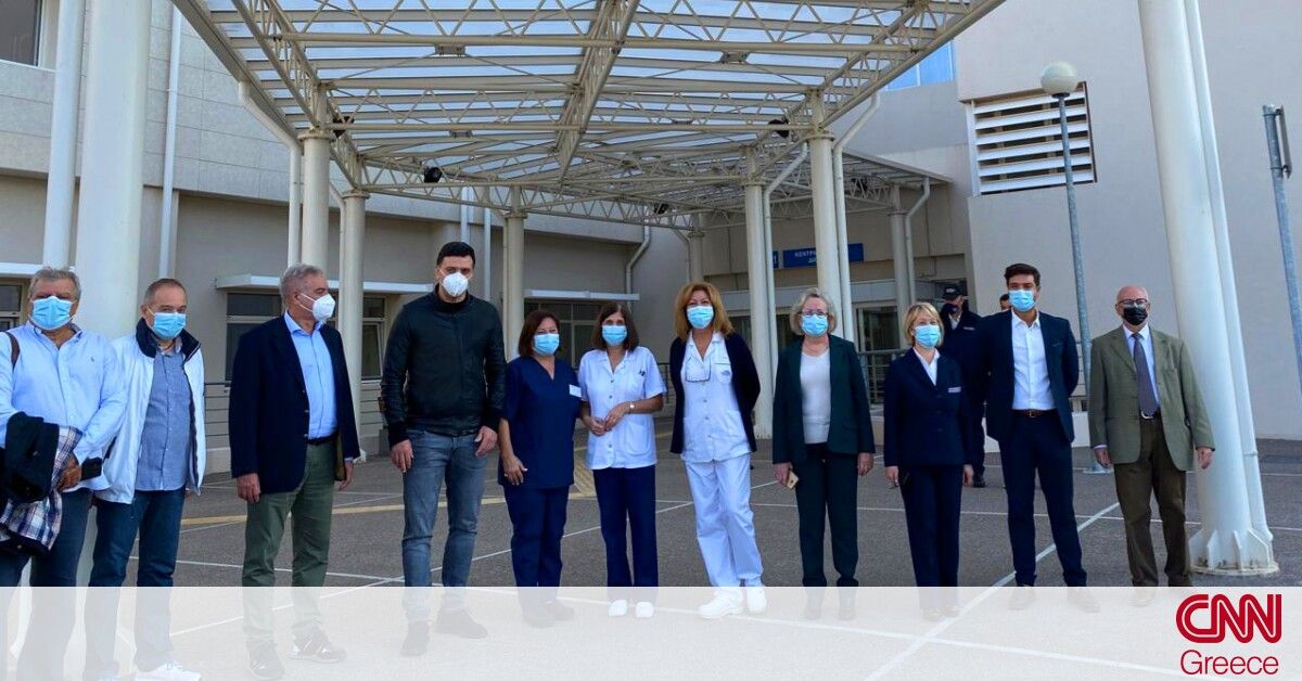 Επίσκεψη Κικίλια στο νοσοκομείο Χαλκίδας - «Η χώρα είναι μία ...