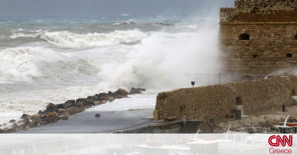 Κρήτη: Νέο κύμα κακοκαιρίας και νέα προβλήματα σε περιοχές του ...