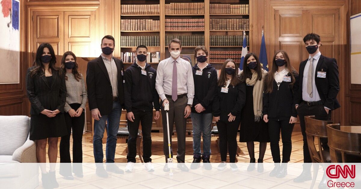 Τους χρυσούς Ολυμπιονίκες της Ρομποτικής συνάντησε ο πρωθυπουργός - CNN.gr
