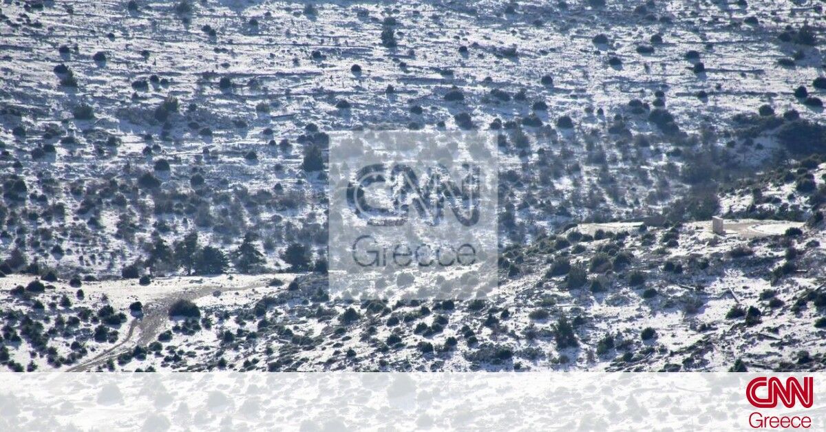 Επιτέλους χειμωνιάτικες εικόνες: Η Πάρνηθα «φόρεσε» τα λευκά της - CNN.gr