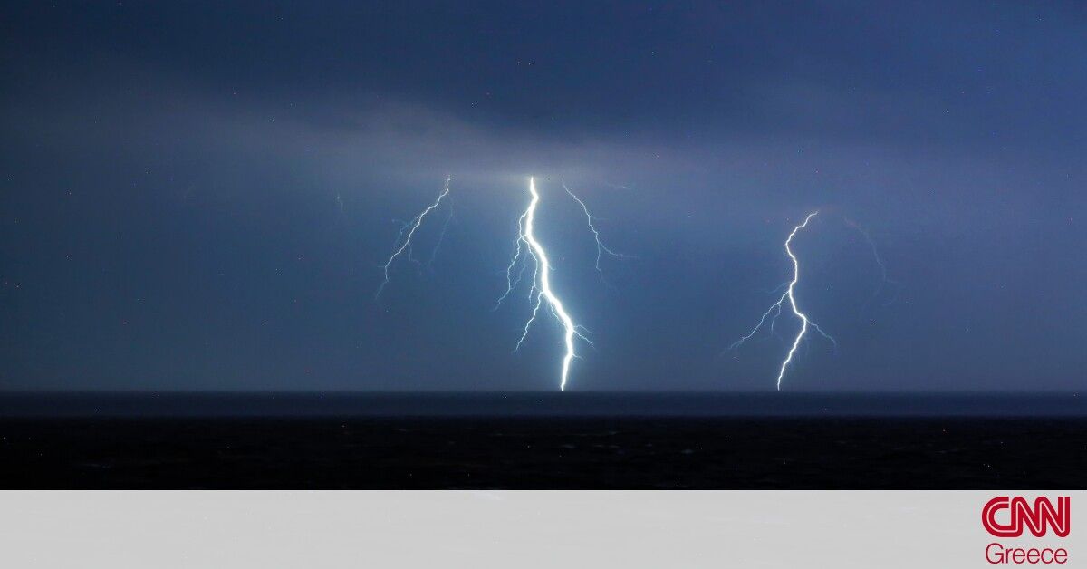 Μειωμένη η κεραυνική δραστηριότητα στην Ελλάδα το 2020 σε σχέση με το ...