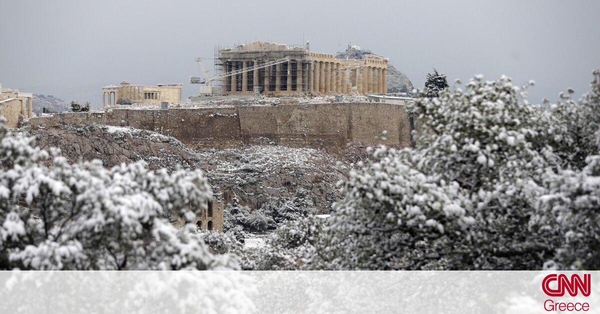 Κακοκαιρία «Μήδεια»: Ξεκίνησε η επέλαση του χιονιά – Οι πιο σφοδρές ...