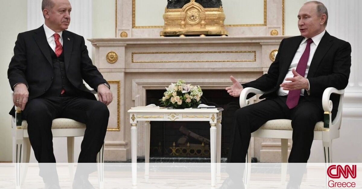 Επικοινωνία Πούτιν-Ερντογάν για συνεργασία σε πανδημία και στον ...
