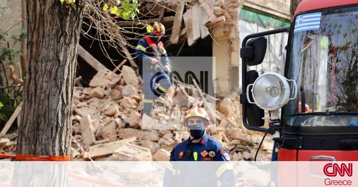 Οι πρώτες εικόνες από το σημείο της κατάρρευσης του κτηρίου στην ...