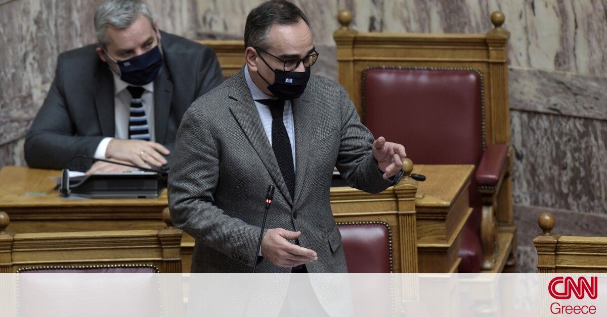 Ενημέρωση Κοντοζαμάνη στη Βουλή για εμβολιασμό ευπαθών ομάδων - CNN.gr
