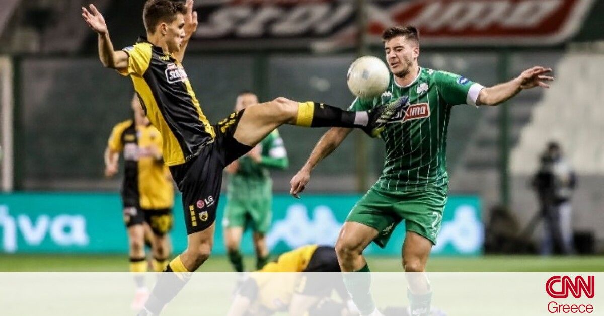 Παναθηναϊκός-ΑΕΚ 1-1: Απόλυτη μοιρασιά στη Λεωφόρο - CNN.gr