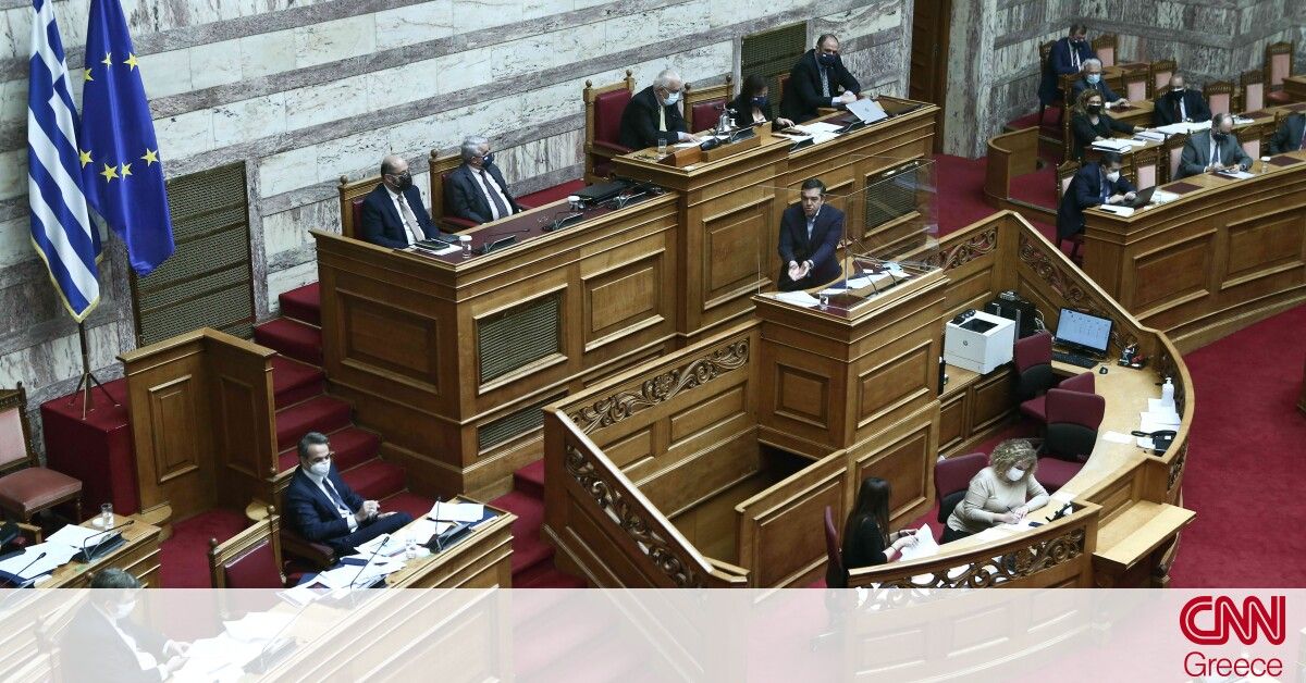 Βουλή: Υψηλοί τόνοι και αντεγκλήσεις Μητσοτάκη - Τσίπρα στη συζήτηση ...