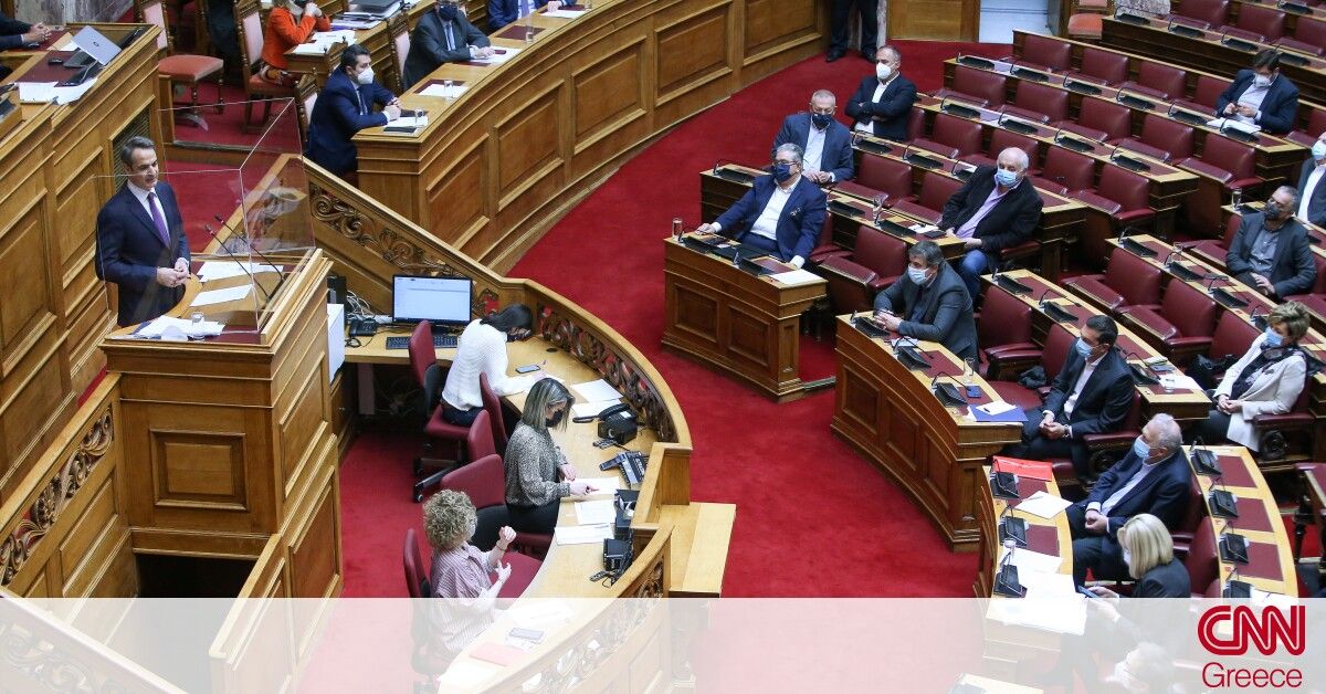 Μητσοτάκης στη Βουλή: Η εστίαση θα ανοίξει μετά το Πάσχα - CNN.gr