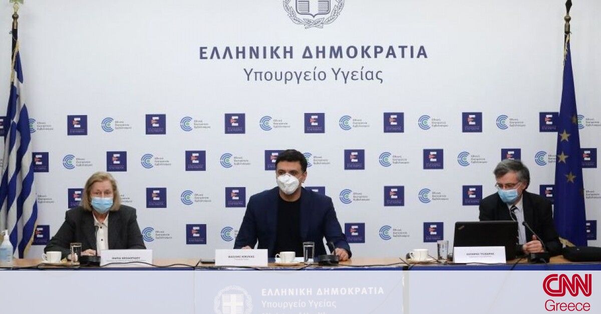 Κικίλιας: Σπάει αύριο το φράγμα των δύο εκατ. εμβολιασμών στην Ελλάδα ...